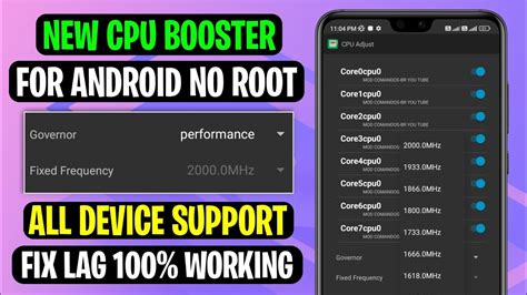 New CPU Booster For Android Max FPS Fix Lag No Root YouTube