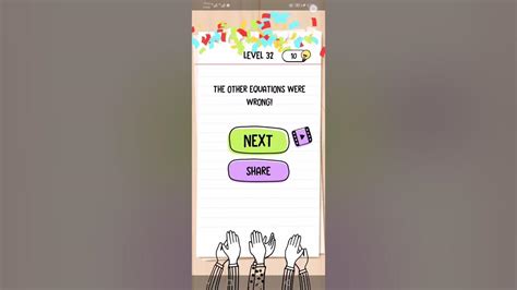 Brain Test Level 32 Walkthrough Youtube