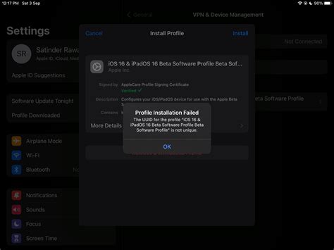 ipados 16 beta not downloading ipad 6th gen 32gb please assist r