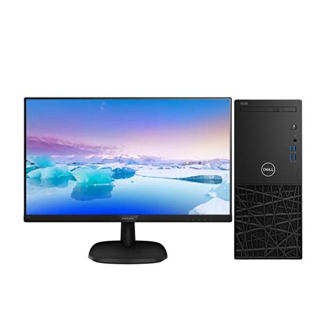 戴尔dell 成铭3991 台式机电脑租赁【i5 10505 16g 1t 256g Ssd Gtx1050ti 4g独显 飞利浦273v7qhsb 27英寸显示器】 笔记本电脑租赁平台 租赁