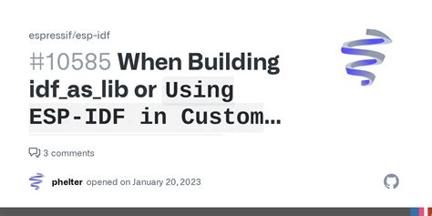 when building idf as lib or `using esp idf in custom cmake projects` no