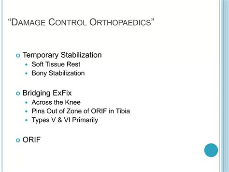 Proximal Tibia Fracture Pptx