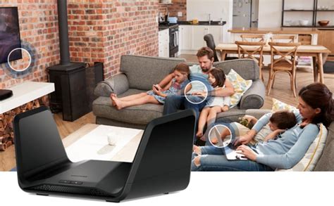 Amazon Com Netgear Rax Nas Nighthawk Tri Band Ax Stream Ax Wifi Router Electronics