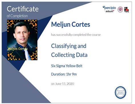 Skill Soft Tectoc Certificateclassifyingandcollectingdata Pdf