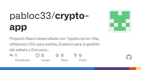 Github Pabloc33crypto App Proyecto React Desarrollado Con
