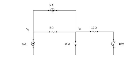 Solved For The Circuit Given Above Calculate The Value Of Chegg