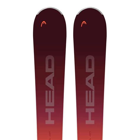 Head e-total Joy SW + Joy 11 GW woman alpine skis pack Red| Snowinn