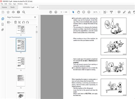 Hyundai Forklift Trucks 35d 35ds 7 Service Manual Pdf Download