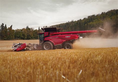 Case Ih Goes Big With Af11 Combine Profi