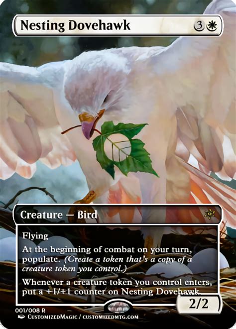 Nesting Dovehawk Magic The Gathering Proxy Cards