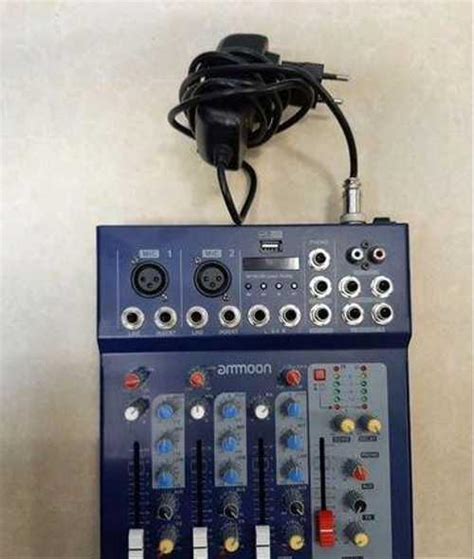 Микшерный пульт Ammoon F4 Festima Ru частные объявления
