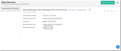 Patch Manager Plus Integration Analytics Plus