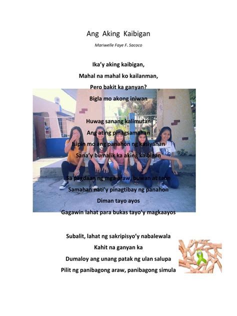 Ang Aking Kaibigan Pdf