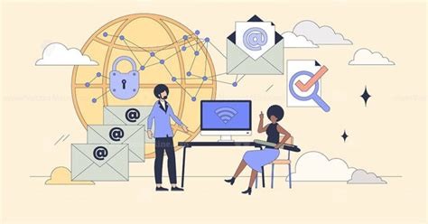 Digital Literacy And Technology Knowledge Tiny Person Neubrutalism Concept Vectormine