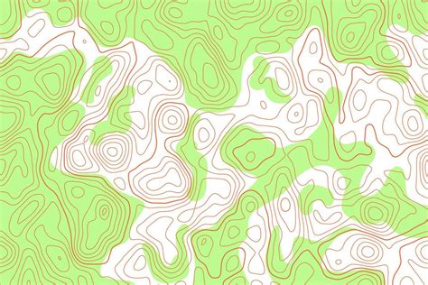 Topography Map Contour Line Abstract Terrain Relief Texture