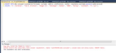 Mysql Database Insert Not Working And Database Functionality