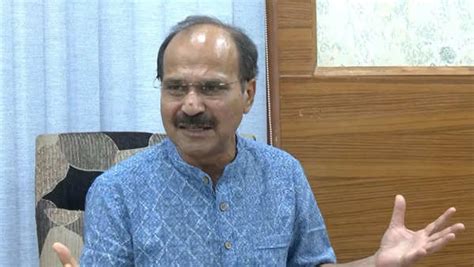 Adhir Ranjan Counters Pranabs Daughter Over His Biography Khush Karne Ki…