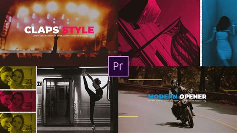 claps intro premiere pro templates motion array