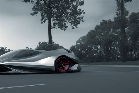 Angular Concept Car 3d Render Unreal Engine · Creative Fabrica