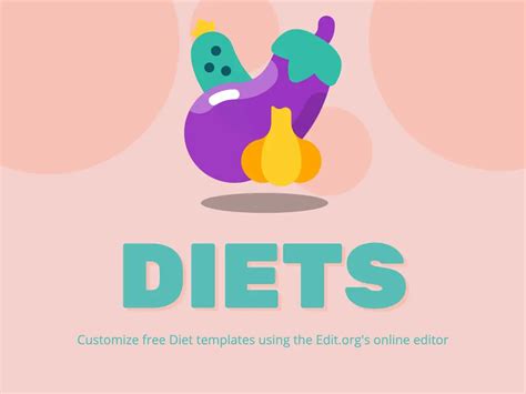 Free Editable Diet Plan Templates