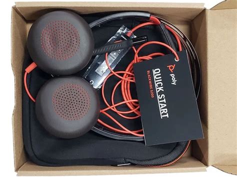 Poly Plantronics Blackwire 5220 Wired Headset C5220 Stereo Saudi Tk