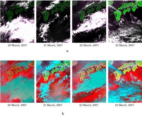 Interpreted Images Using The Noaaavhrr Data A Interpreted Images By Download Scientific
