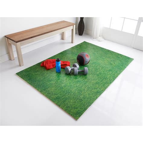 Grass Effect Floor Mat Set 6pc Flooring Bandm