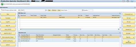 Sap Manufacturing Execution Sampling Process Sap Community