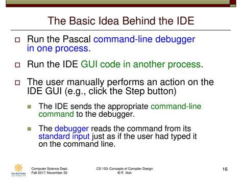 CS 153 Concepts Of Compiler Design November 30 Class Meeting Ppt Download