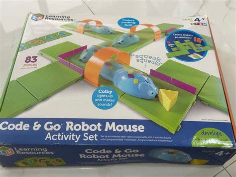 stem toy code and go robot mouse activity set hobbies and toys toys