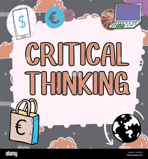 Text Showing Inspiration Critical Thinking Conceptual Photo Sequence Of Stages Of A Project