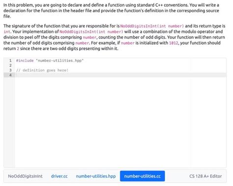 Solved In This Problem You Are Going To Declare And Define Chegg