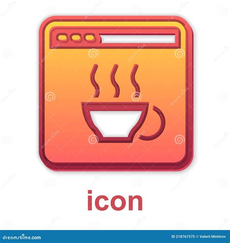 gold software web developer programming code icon isolated on white