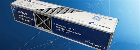 Multiple Element Gas Container Megc Rheinmetall