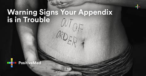 Warning Signs Your Appendix Is In Trouble Positivemed