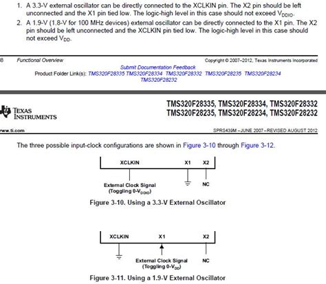 External Clock Error C2000 Microcontrollers Forum C2000™︎