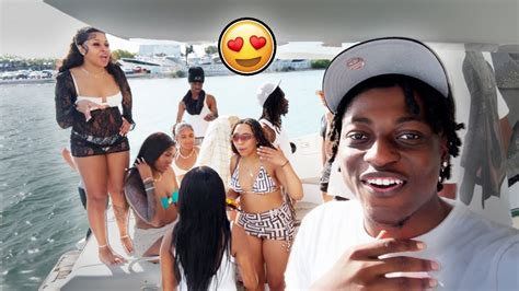 I Invited 20 Miami Ig Baddies To My Yacht On Spring Break… Youtube