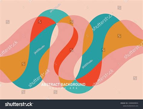 Abstract Background Curve Wave Modern Art Stock Vector Royalty Free 2289009931 Shutterstock
