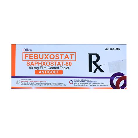 Uninorm Febuxostat 80mg Tablet X 1 Xalmeds