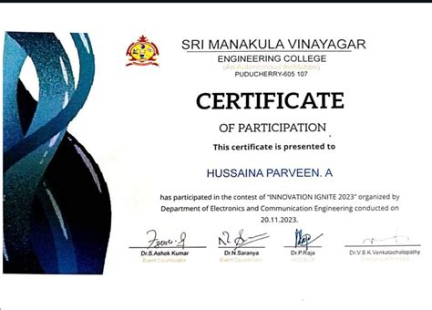Hussaina Parveen A On Linkedin Innovation Careergrowth