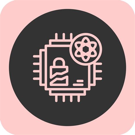 Quantum Cryptography Linear Round Icon 39494178 Vector Art At Vecteezy