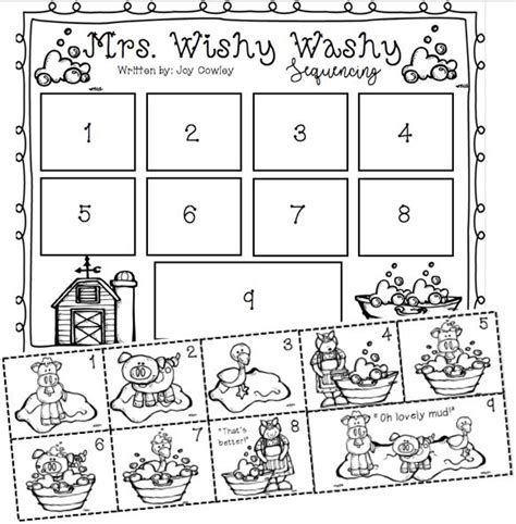 Mrs Wishy Washy Coloring Pages 2025