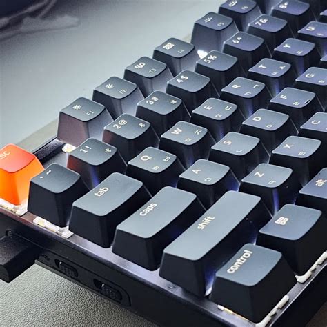 키크론 K8 갈축 개봉후기 기계식키보드 타건 소음