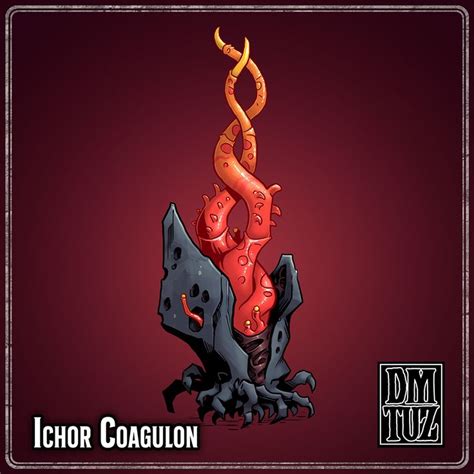 Fear The Forgotten Foes Ichor Coagulon Foe Roleplaying Game Dark