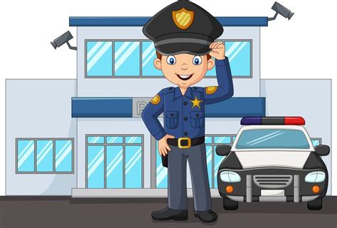 Policeman Cartoon Vector Art Icons And Graphics For Free Download