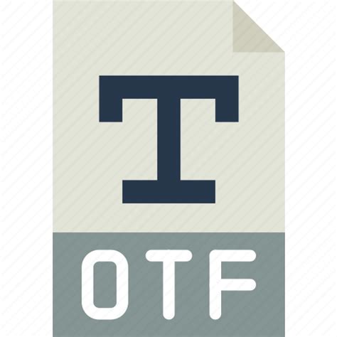 Download Extension File Format Otf Type Icon Download On Iconfinder
