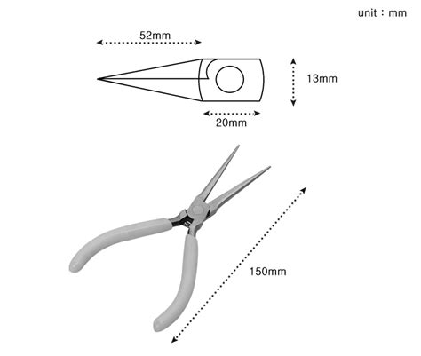 롱노즈 플라이어 150mm 오너클랜