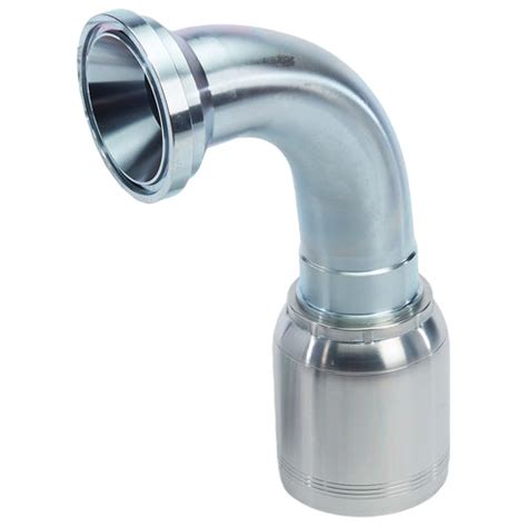 2 12 Hydraulic Hose Fitting With Sae Code 61 Flange 90° Elbow N