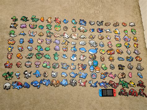 Legendary Birds Pokemon Perler Bead Sprites By