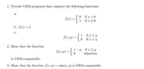 Solved I Have The Following Given Problems As Well As Their Chegg